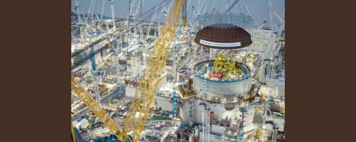 Hinkley Point C reactor dome lifted into place – MMC MAG